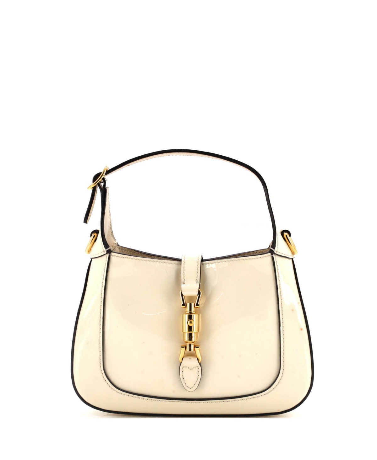 Click here for Pre-Owned Gucci Mini Jackie 1961 Chain Hobo Patent... prices