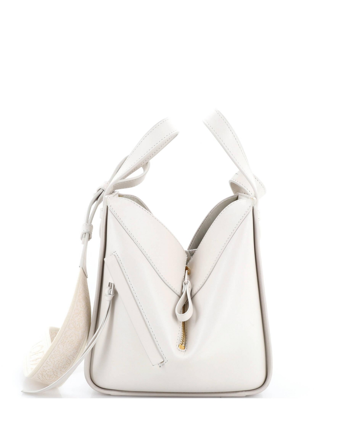 Click here for Pre-Owned Loewe Compact Monochrome Hammock Bag Lea... prices