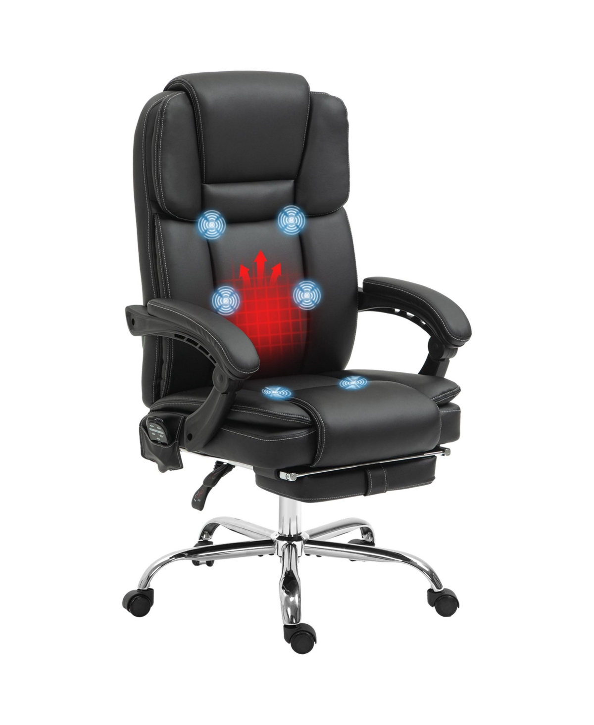 Click here for Boyel Living Massage Office Chair with 6 Vibration... prices