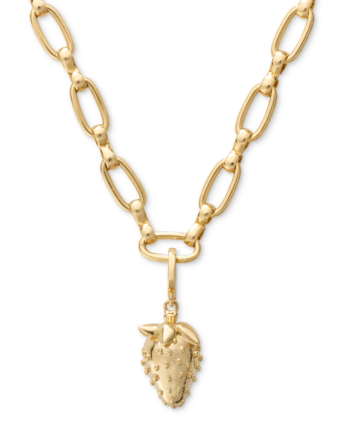 Click here for kate spade new york Gold Plated Strawberry Charm -... prices