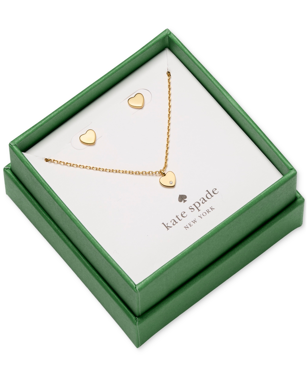 Click here for kate spade new york Gold Plated Mini Heart Pendant... prices