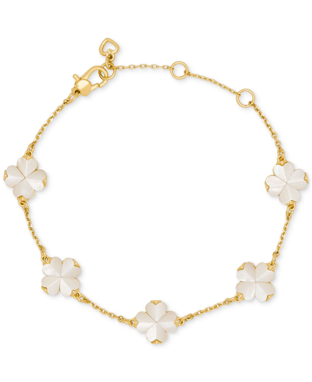 Click here for kate spade new york Gold Plated Flower Scatter Bra... prices