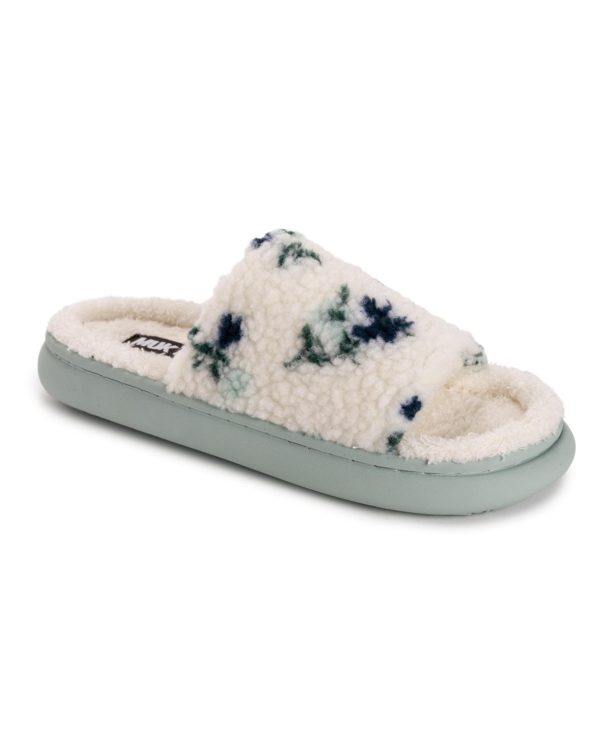 Click here for Womens Marsai Slide Slipper - Mint floral prices