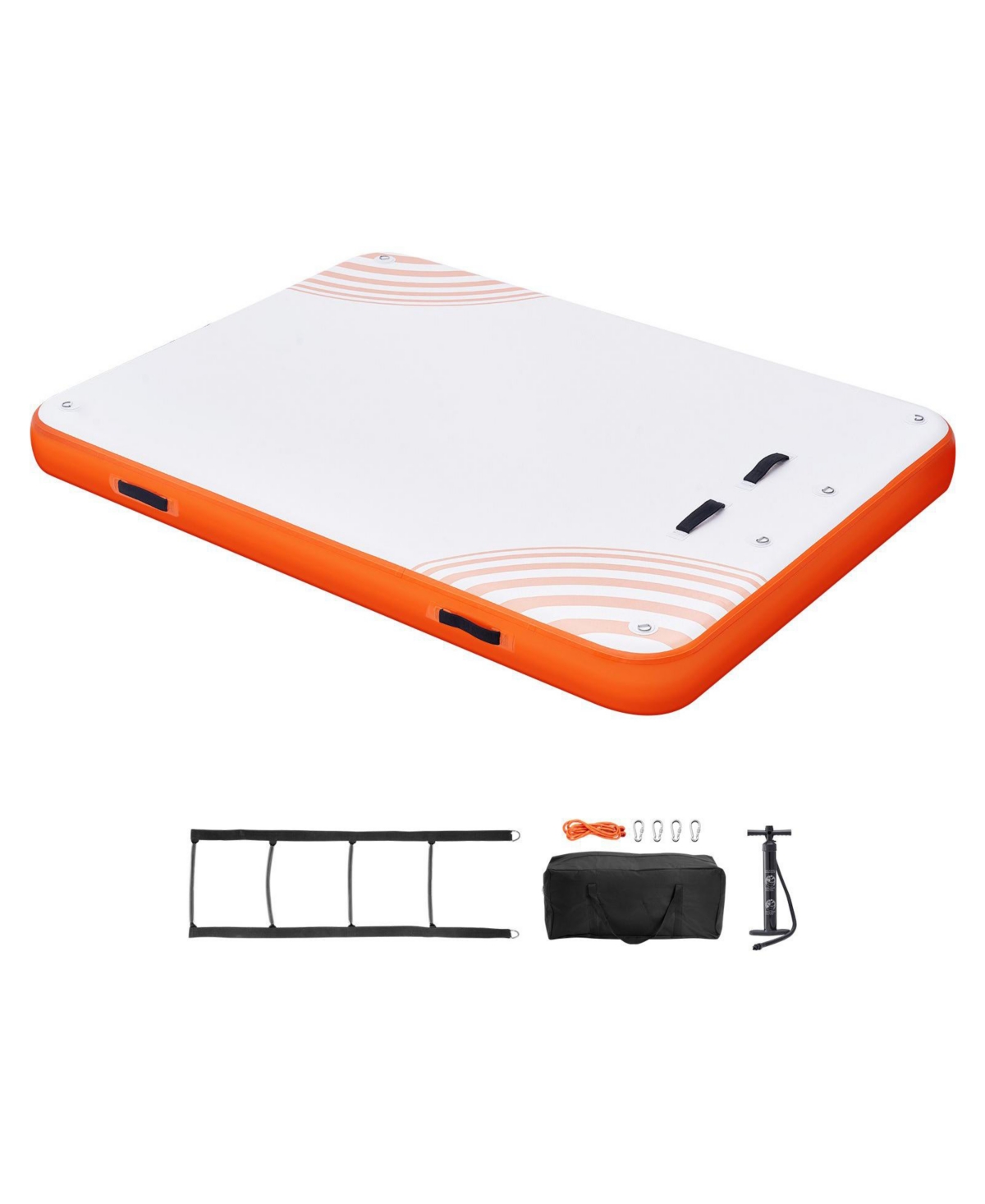 Click here for Mecale Inflatable Floating Dock Platform with Non-... prices