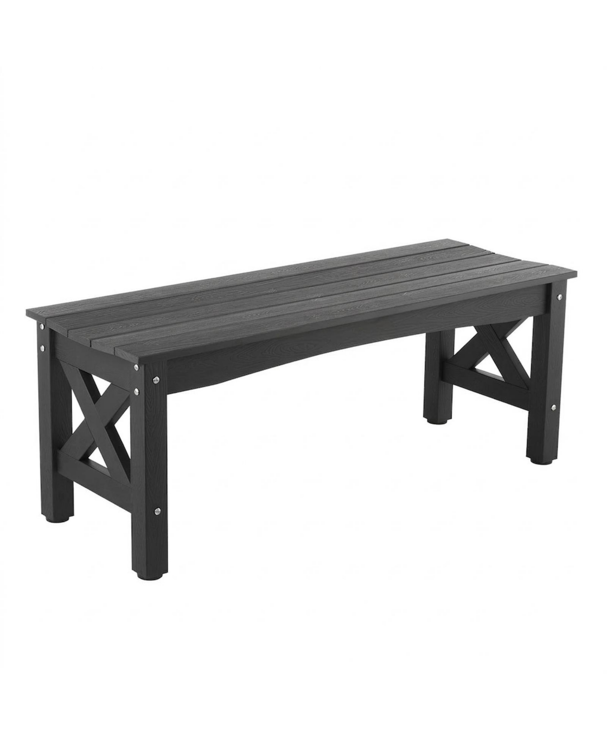 Click here for Gouun 44.5-Inch Weatherproof Plastic Outdoor Bench... prices