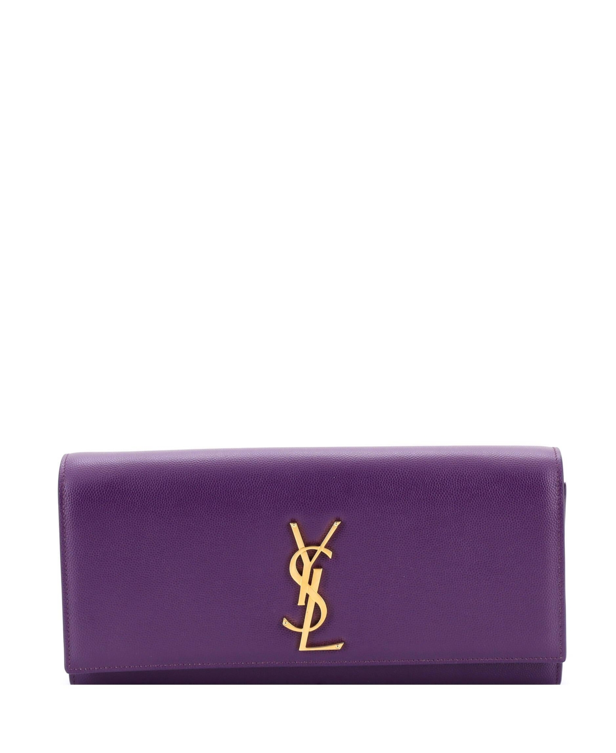 Click here for Pre-Owned Saint Laurent Long Classic Monogram Clut... prices