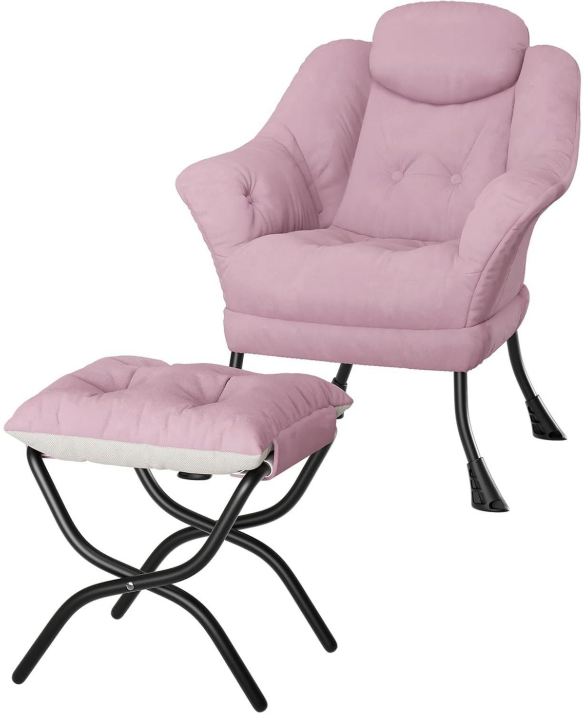 Click here for gaomon Lazy Chair with Ottoman  Modern Lounge Armc... prices