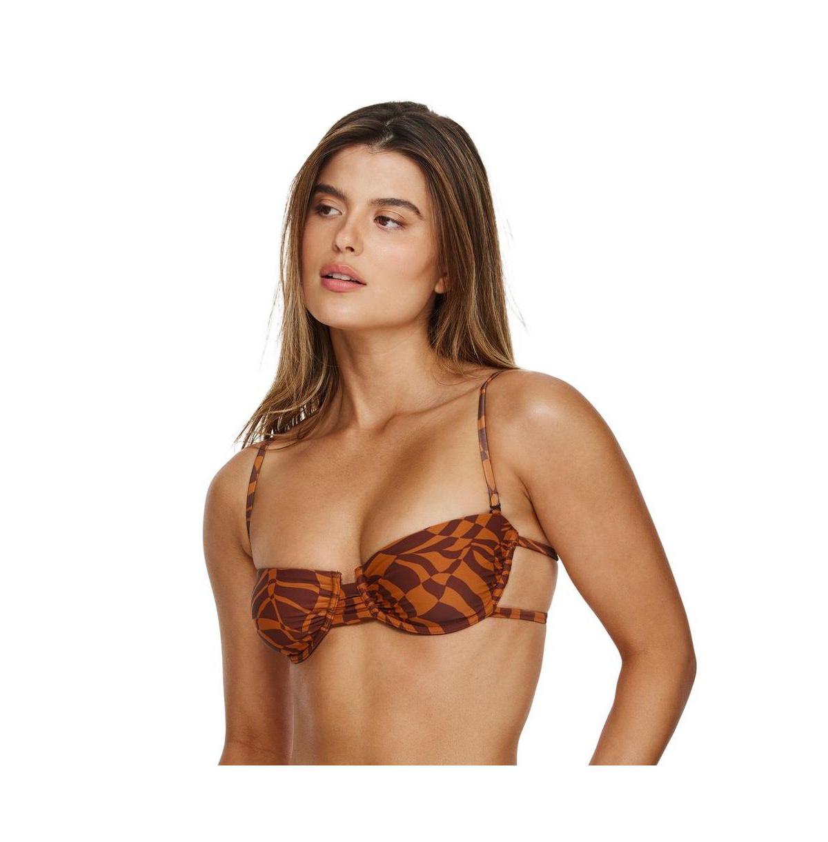 Click here for Flirtt Gottex Womens Retro Jungle Underwire Bandea... prices