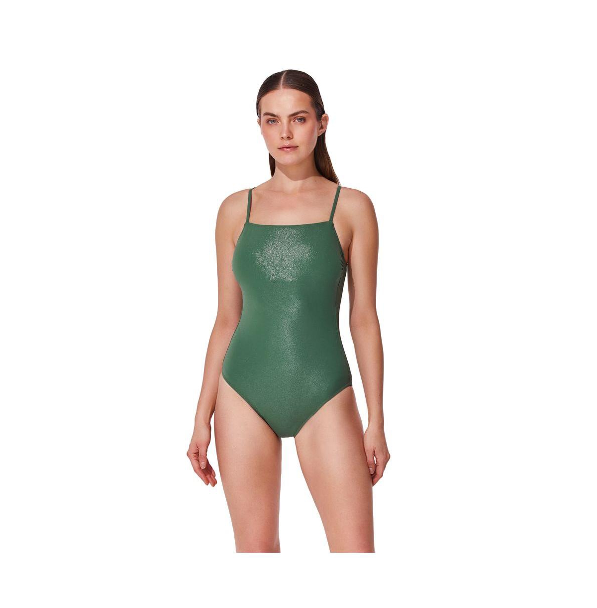 Click here for Gottex Womens Pretty Back Bow One Piece - Green prices