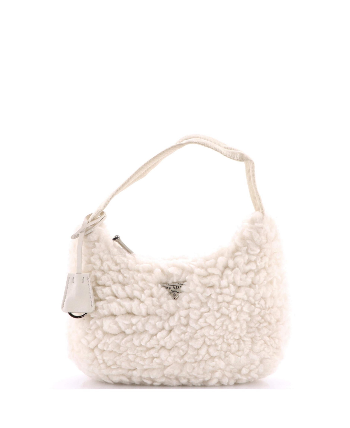 Click here for Pre-Owned Prada Mini Re-Edition 2000 Hobo Cashmere... prices