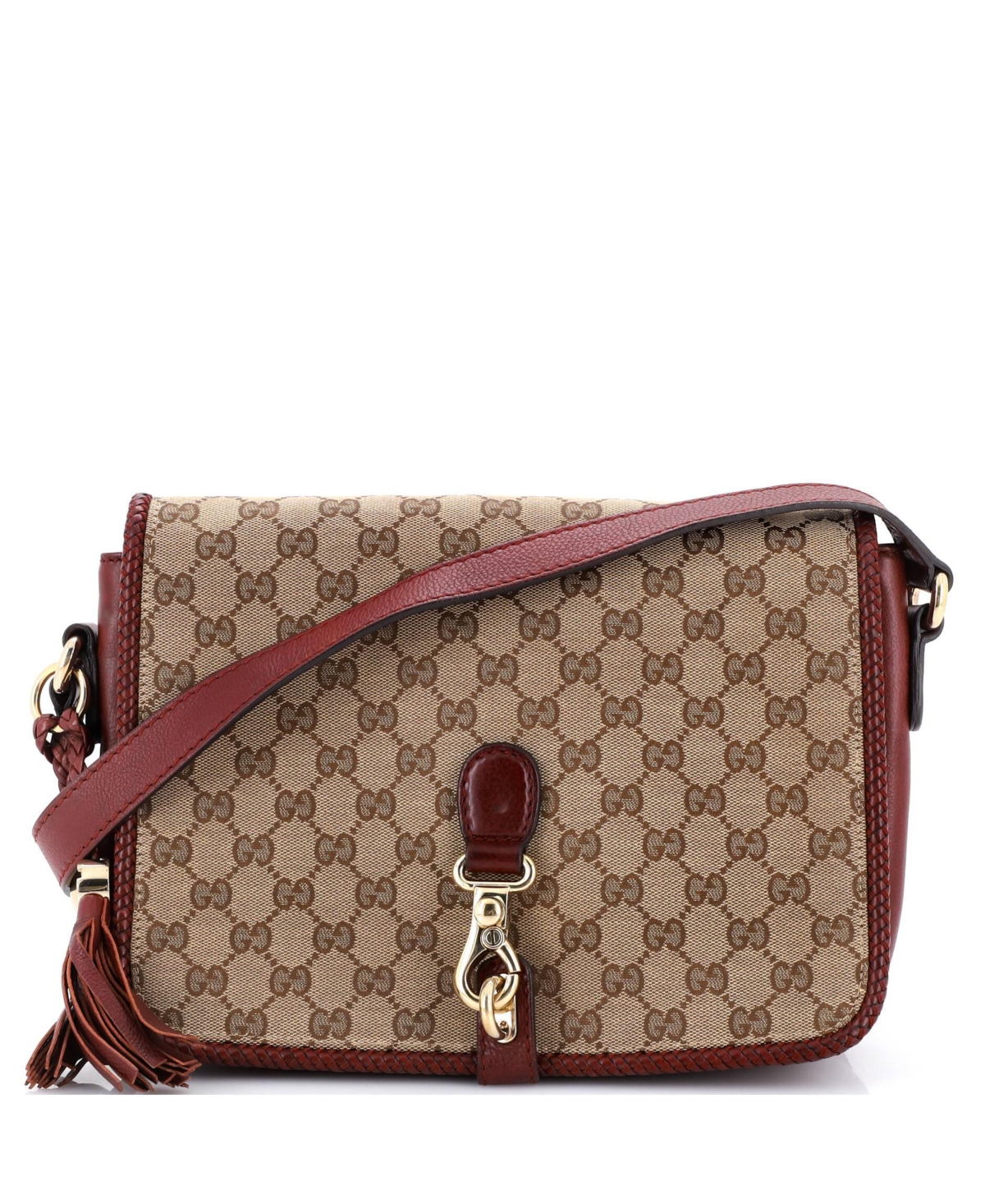 Click here for Pre-Owned Gucci Medium Marrakech Messenger Bag Gg... prices