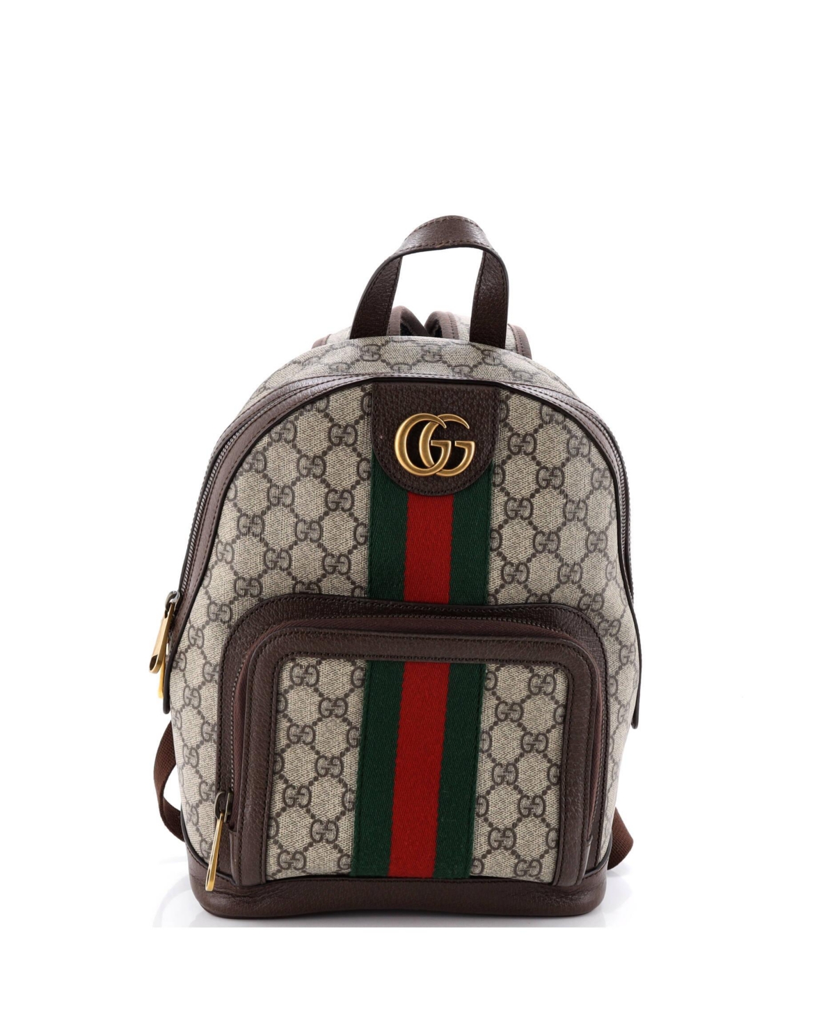 Click here for Pre-Owned Gucci Small Ophidia Backpack Gg Coated C... prices
