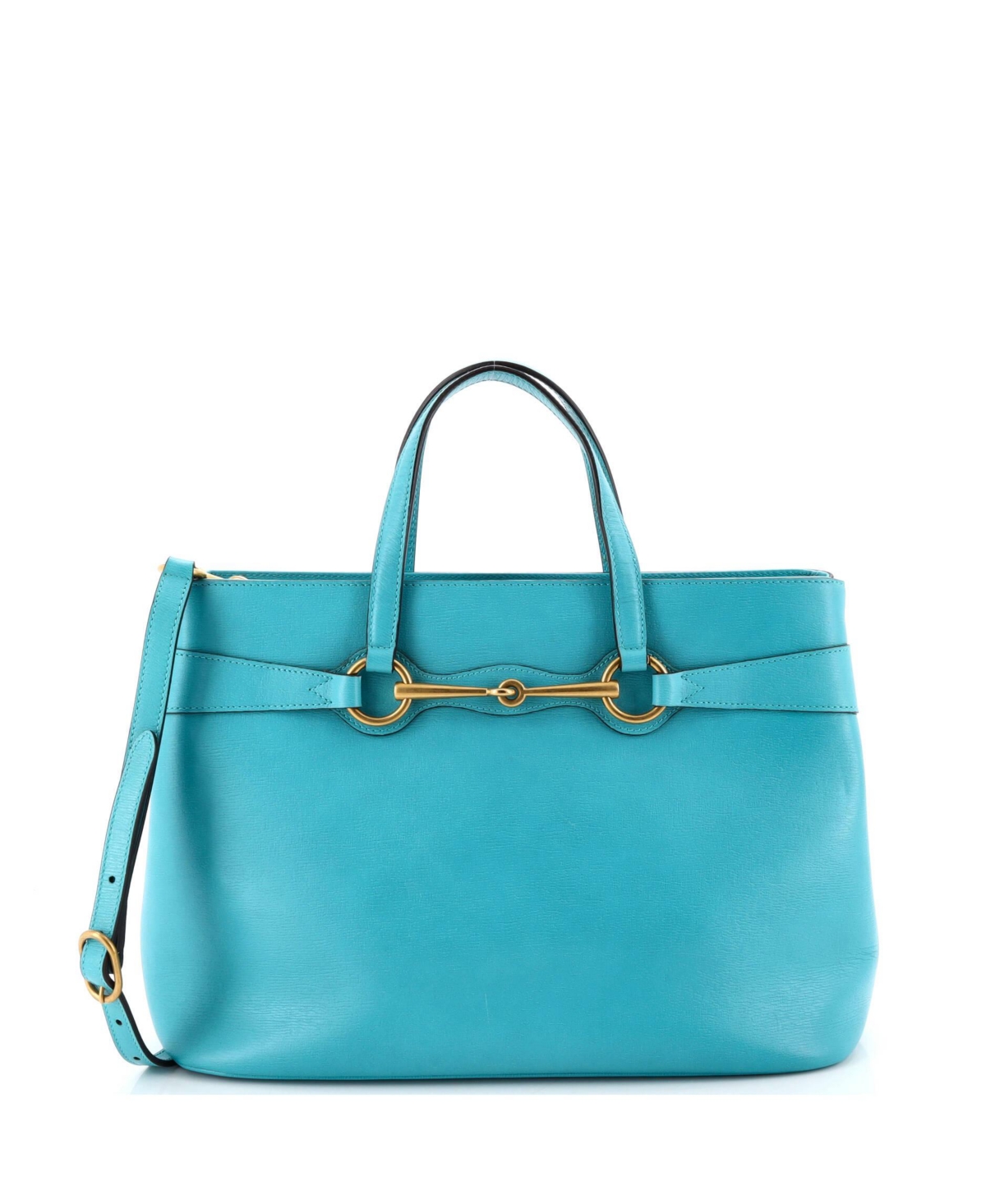 Click here for Pre-Owned Gucci Medium Bright Bit Convertible Tote... prices