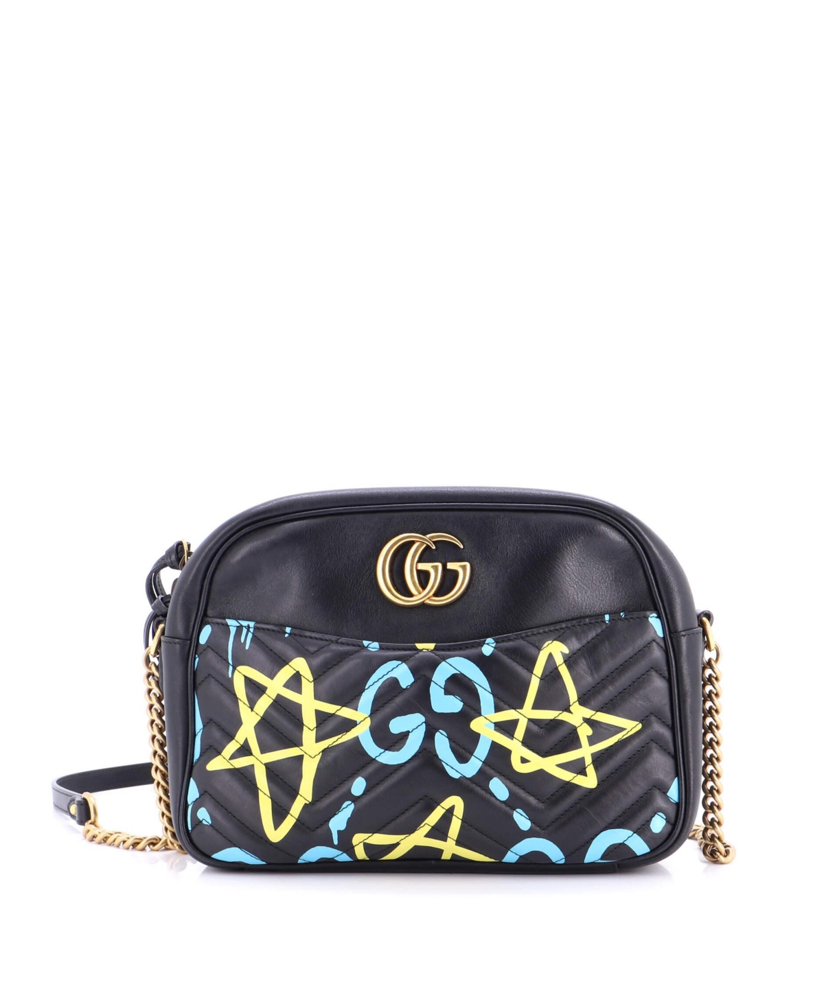 Click here for Pre-Owned Gucci Medium Gg Marmont Shoulder Bag Guc... prices