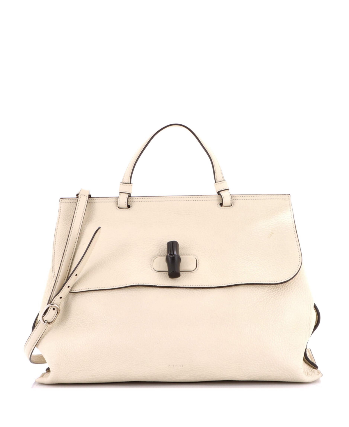 Click here for Pre-Owned Gucci Large Bamboo Daily Top Handle Bag... prices