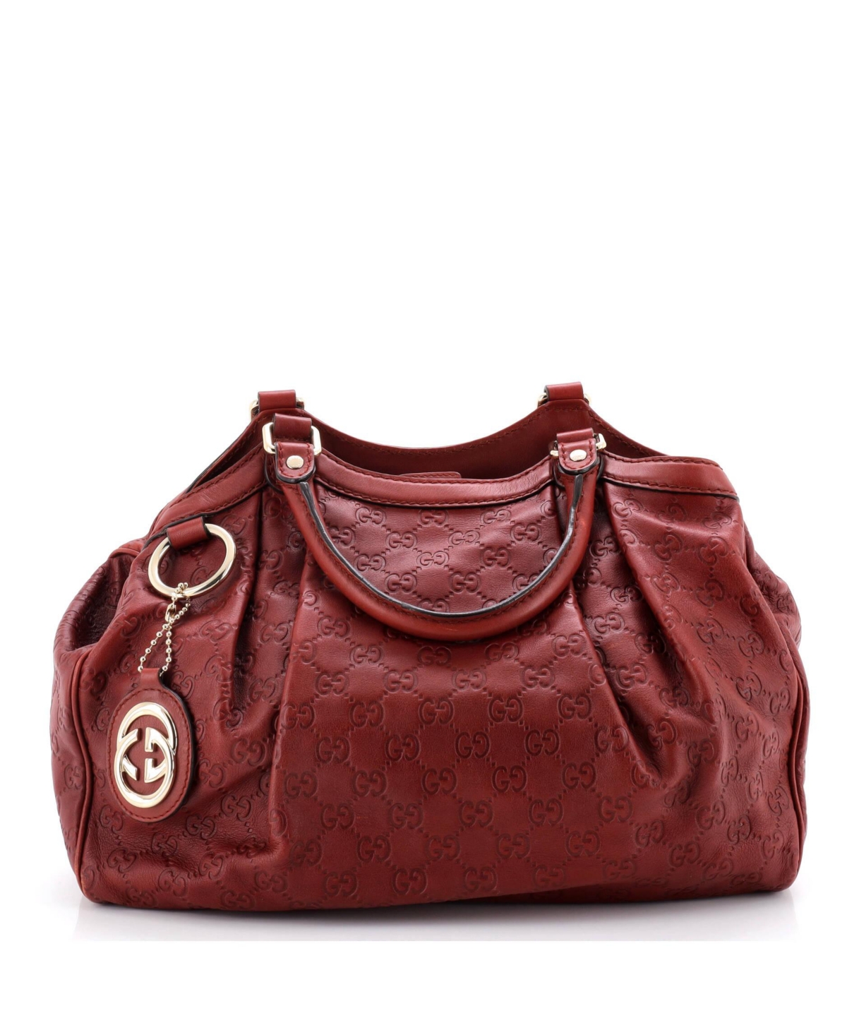 Click here for Pre-Owned Gucci Medium Sukey Tote Guccissima Leath... prices