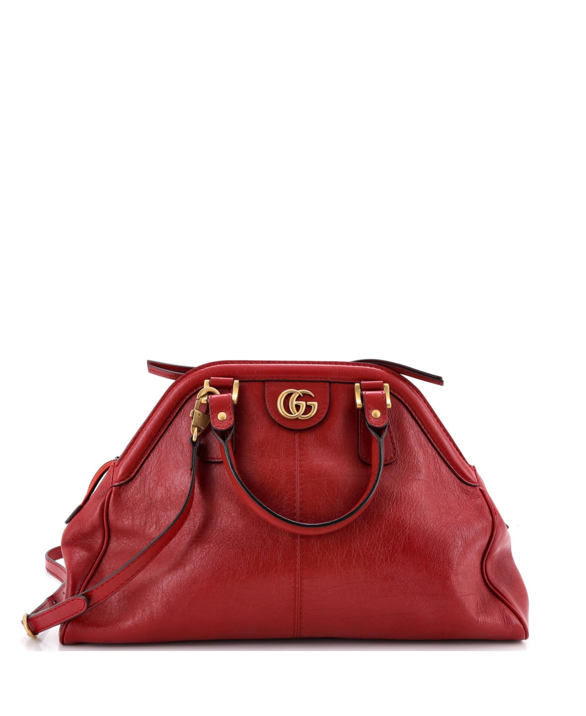 Click here for Pre-Owned Gucci Medium Re(Belle) Top Handle Bag Le... prices