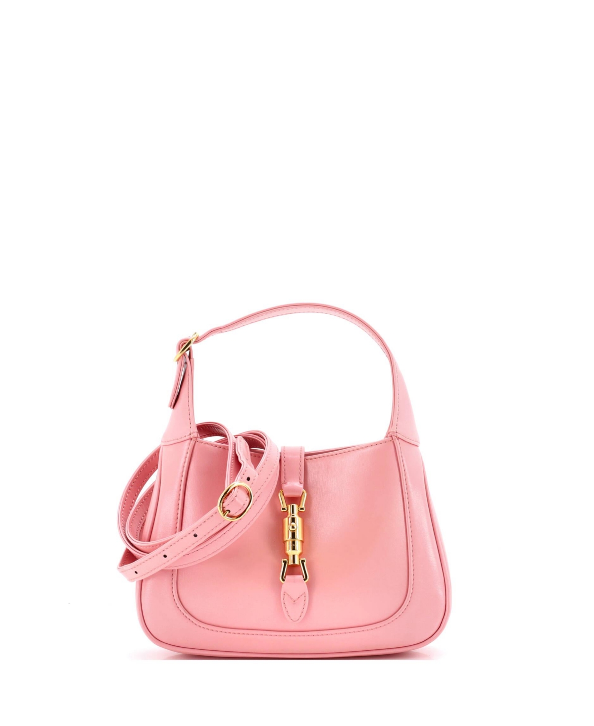 Click here for Pre-Owned Gucci Mini Jackie 1961 Hobo Leather - Pi... prices