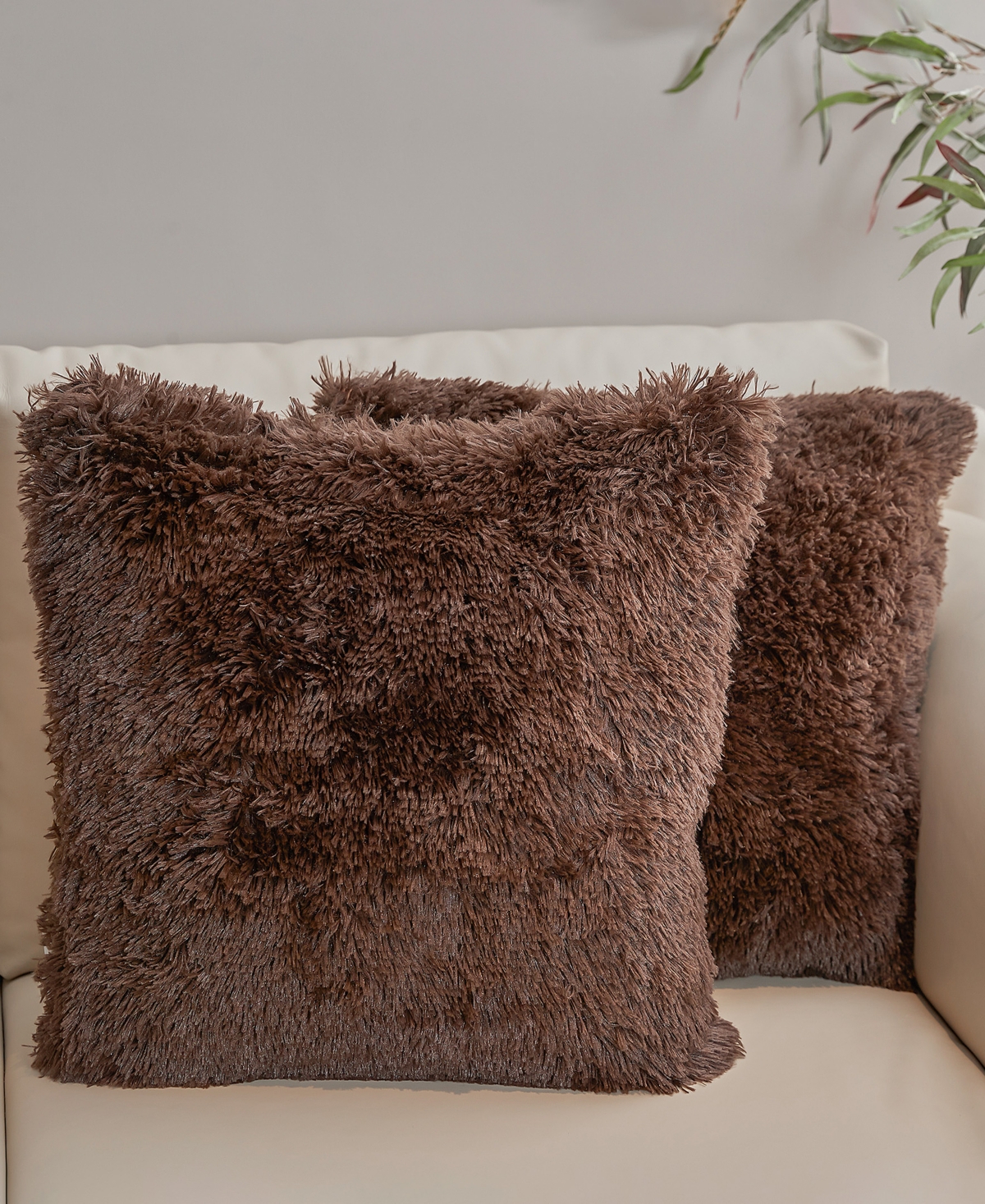 Click here for Cheer Collection Textured Fluffy Decorative Pillow... prices