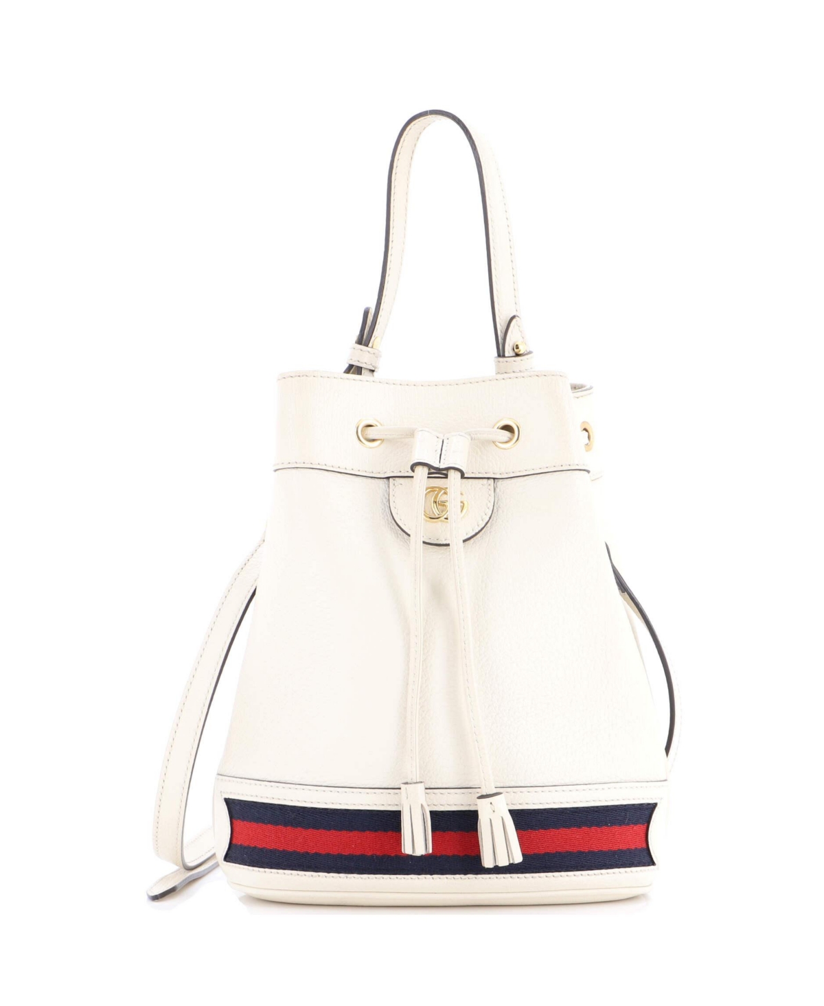 Click here for Pre-Owned Gucci Small Ophidia Bucket Bag Leather -... prices