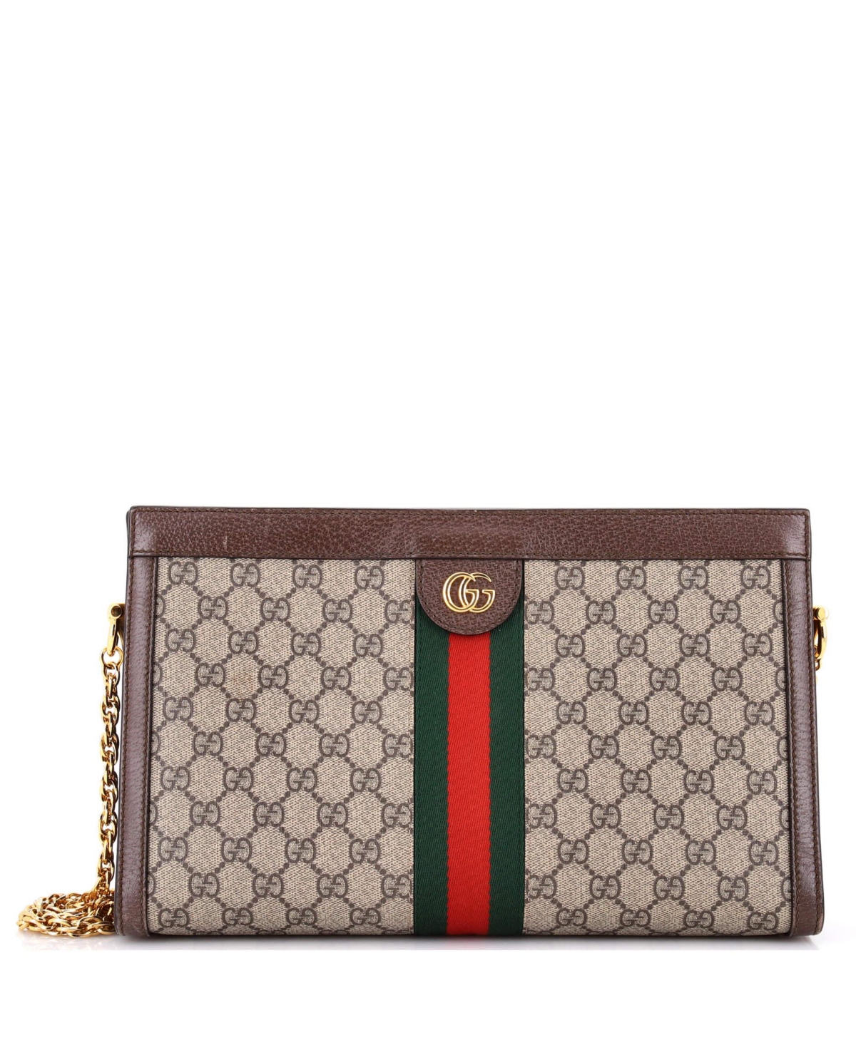 Click here for Pre-Owned Gucci Medium Ophidia Chain Shoulder Bag... prices