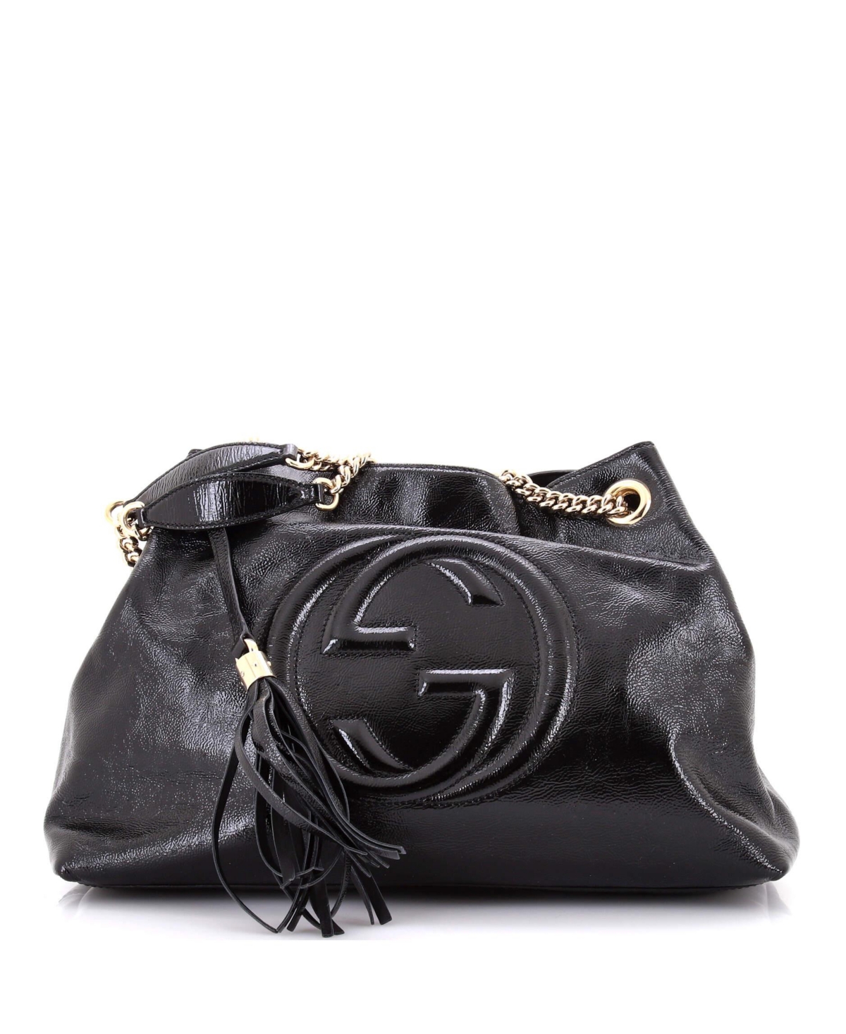 Click here for Pre-Owned Gucci Medium Soho Chain Strap Shoulder B... prices