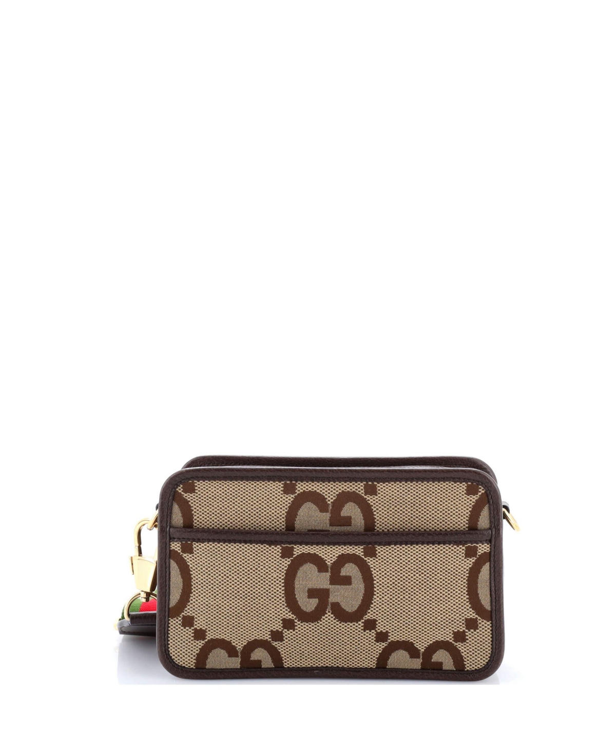 Click here for Pre-Owned Gucci Mini Camera Bag Jumbo Gg Canvas -... prices