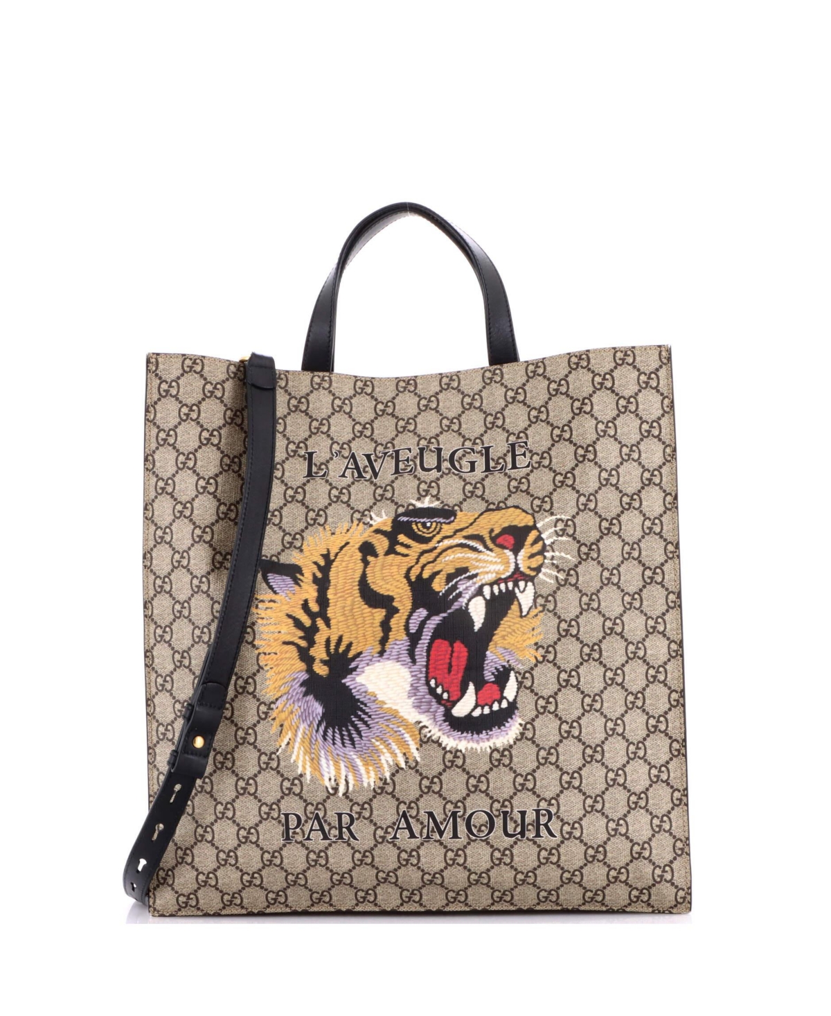 Click here for Pre-Owned Gucci Tall Convertible Soft Open Tote Pr... prices