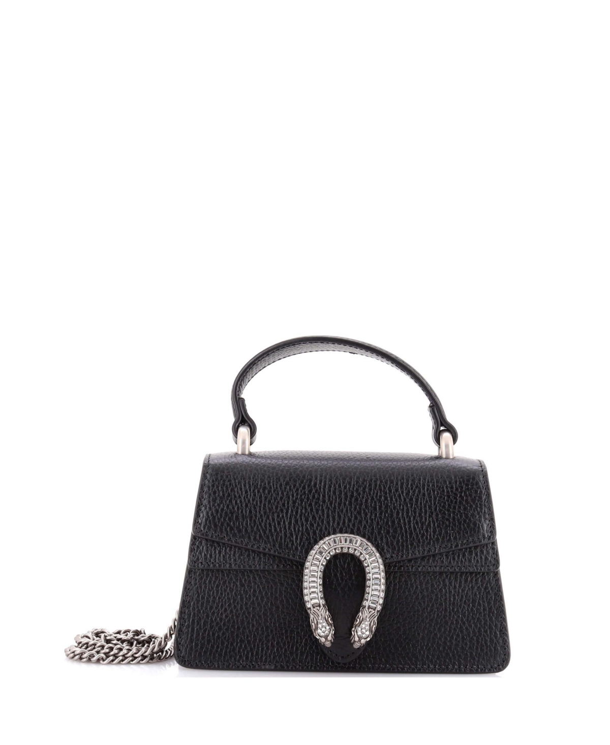 Click here for Pre-Owned Gucci Mini Dionysus Top Handle Bag Leath... prices