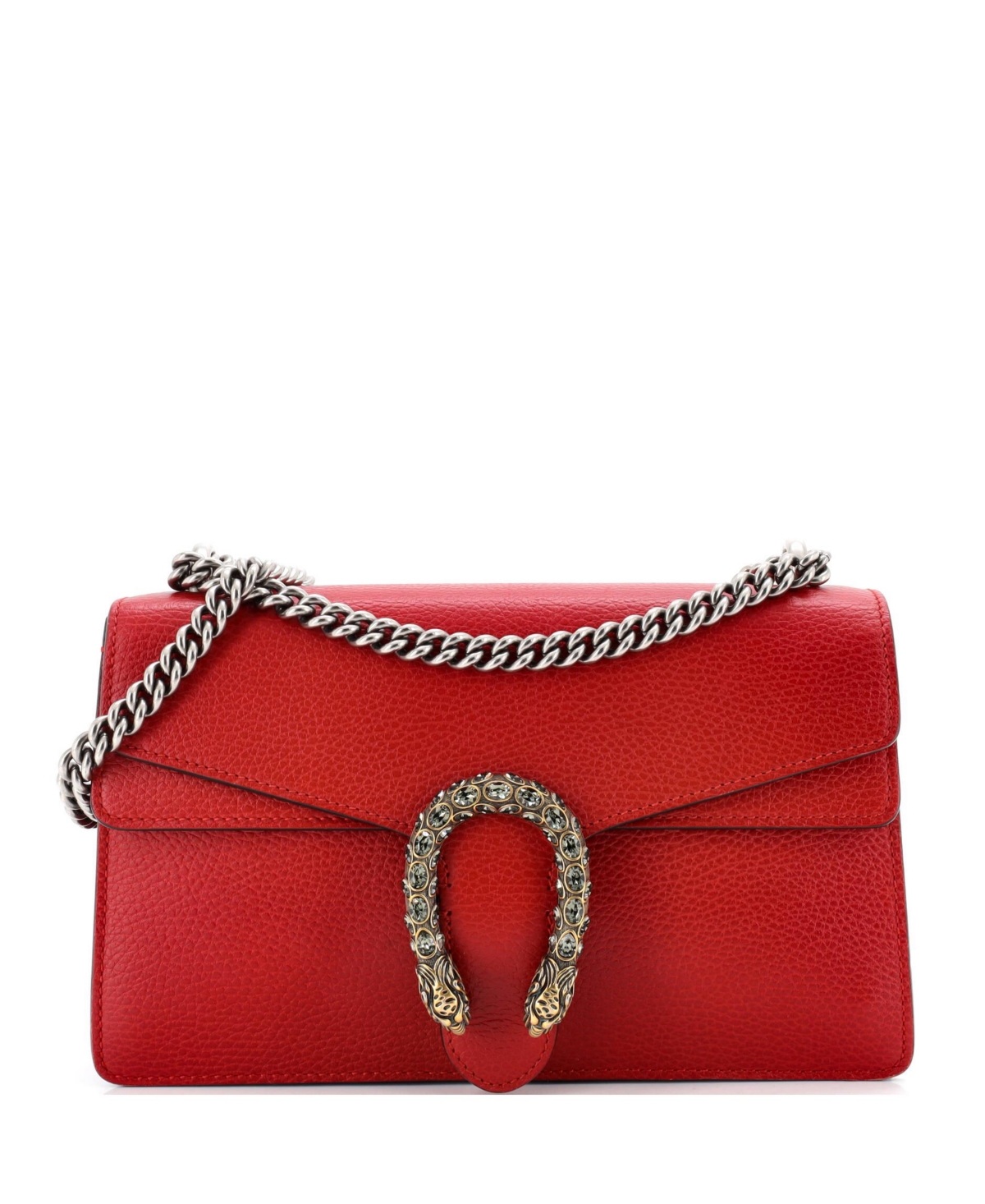 Click here for Pre-Owned Gucci Small Dionysus Bag Leather - Red prices