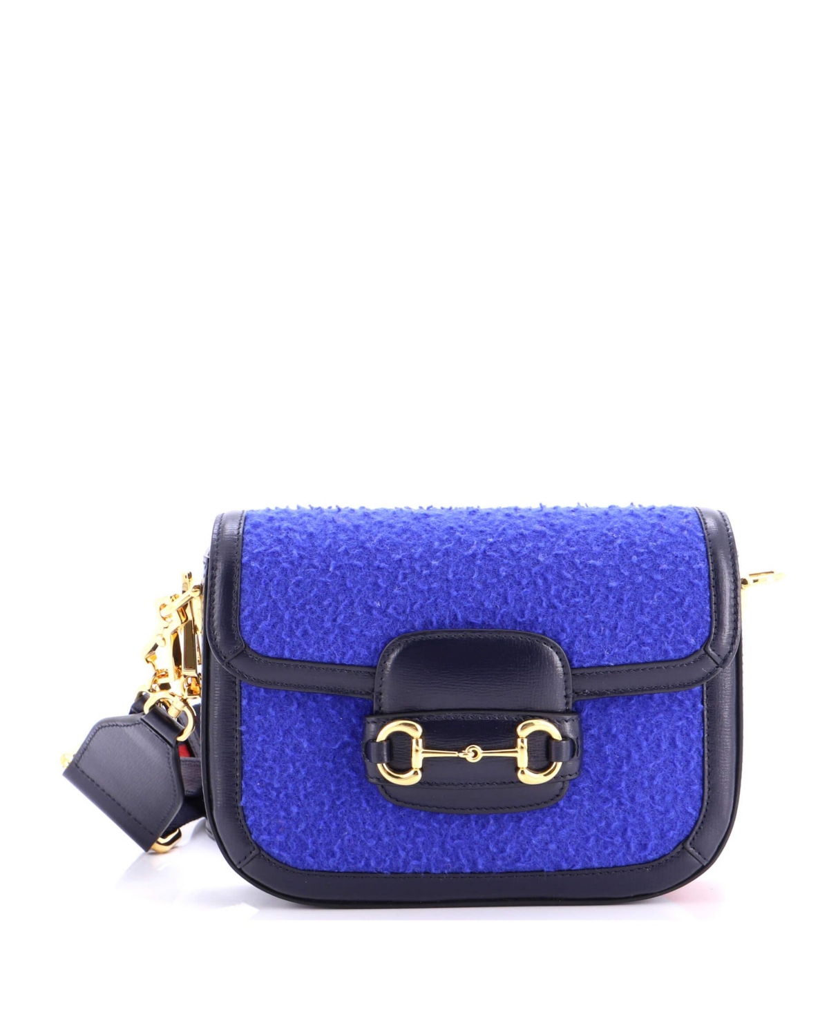 Click here for Pre-Owned Gucci Mini Horsebit 1955 Shoulder Bag Le... prices