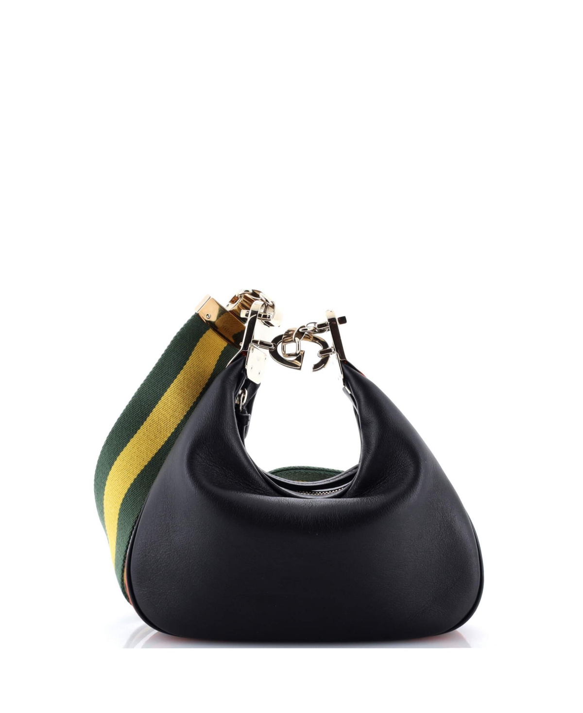 Click here for Pre-Owned Gucci Small Attache Shoulder Bag Leather... prices