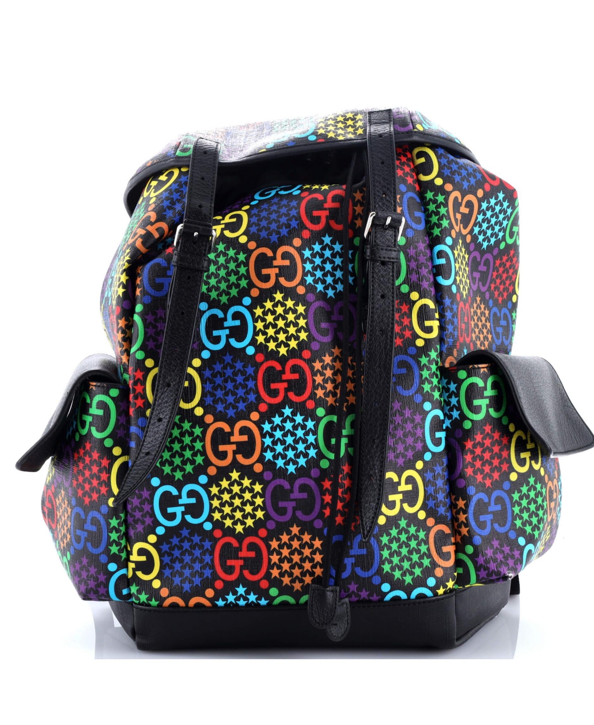 Click here for Pre-Owned Gucci Medium Double Pocket Belt Backpack... prices