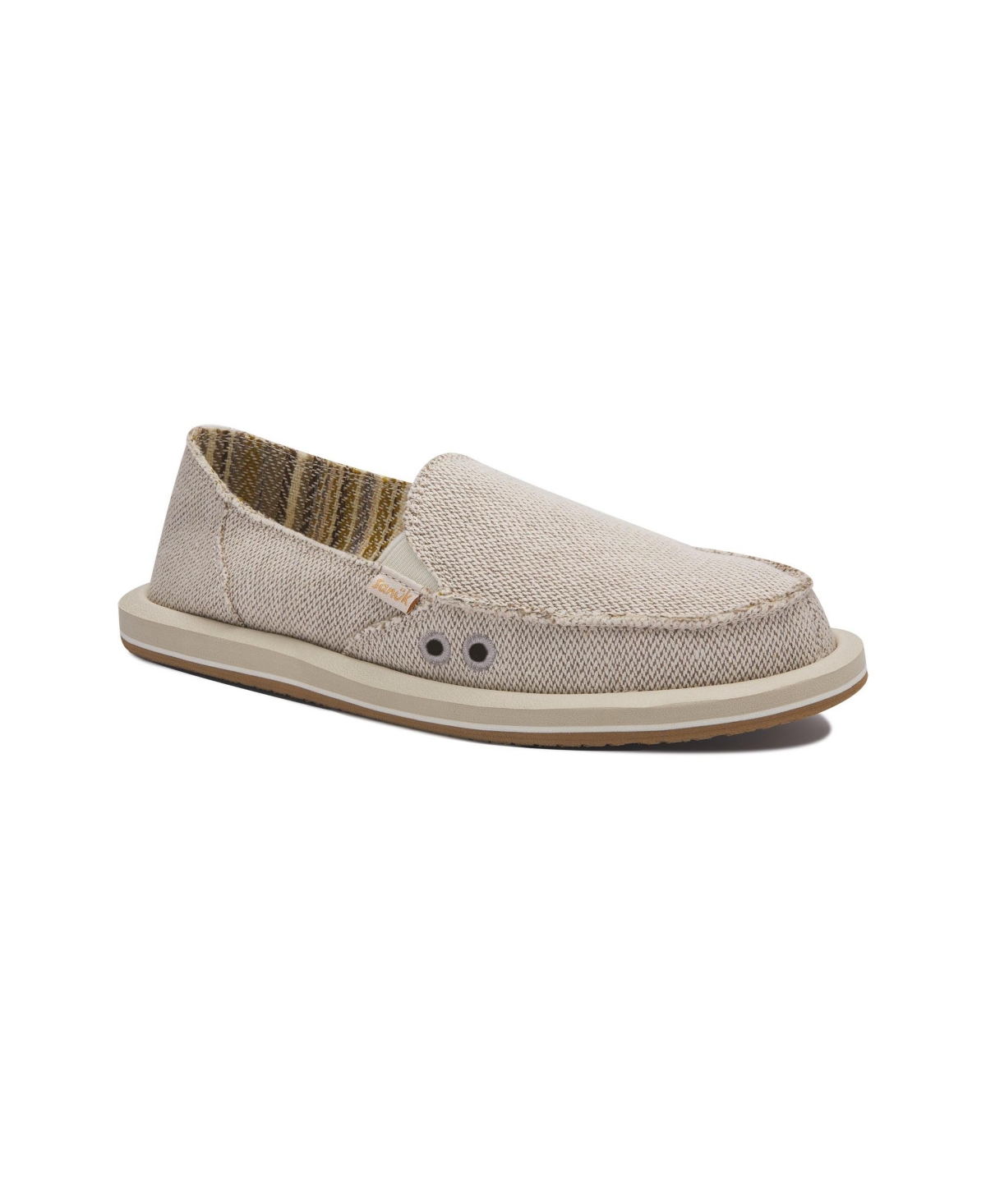 Click here for Sanuk Womens Donna Hemp Loafers - Washed natural prices