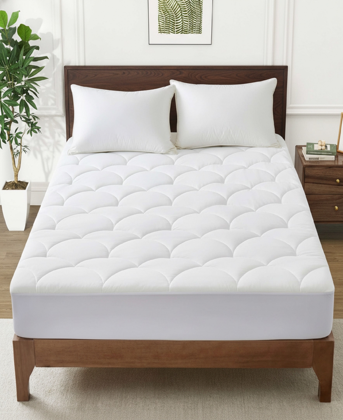 Click here for Unikome Cooling Waterproof Mattress Protector  Que... prices