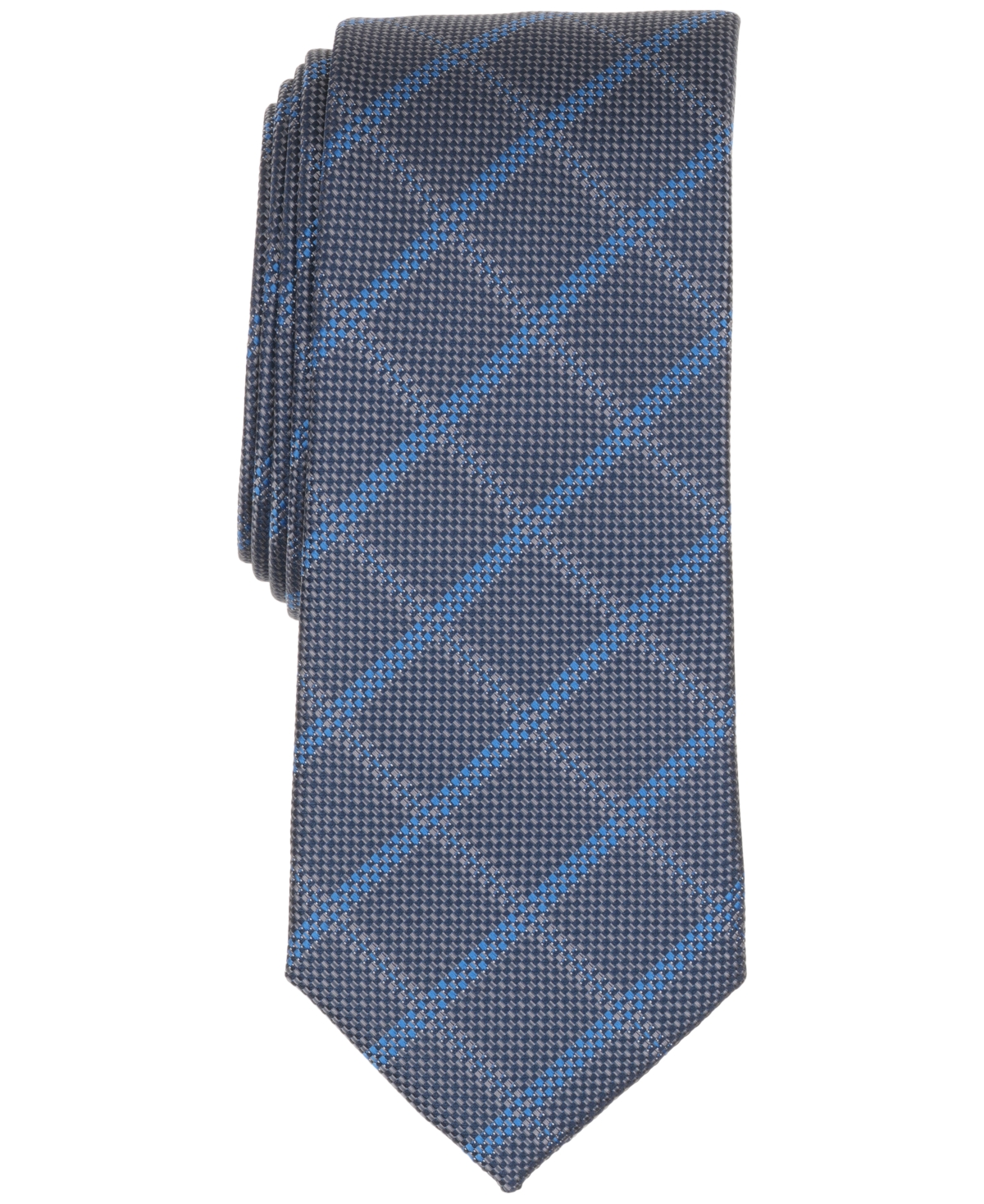 Click here for Alfani Mens Archer Plaid Tie  Macys Exclusive - Bl... prices