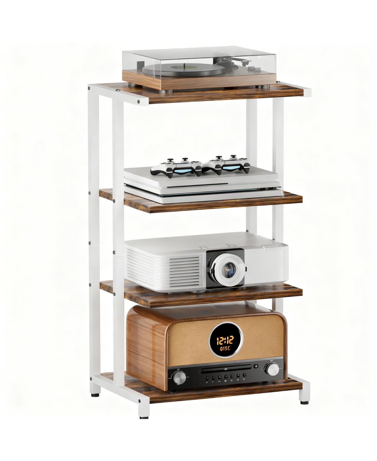 Click here for Yigii Media Stand Audio Rack Gaming Console Shelf... prices