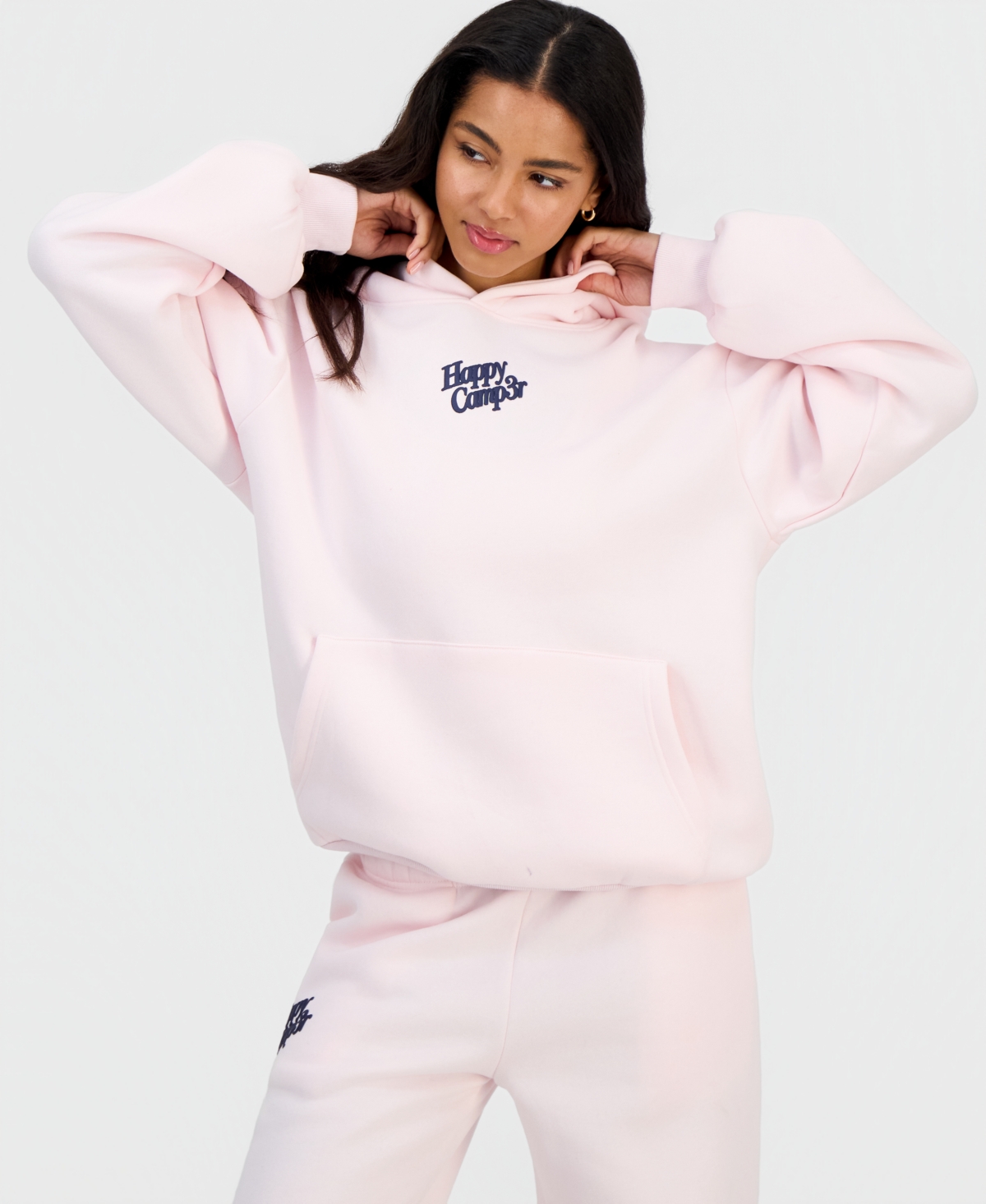 Click here for The Happy Camp3r Womens Puff Series Hooded Sweatsh... prices
