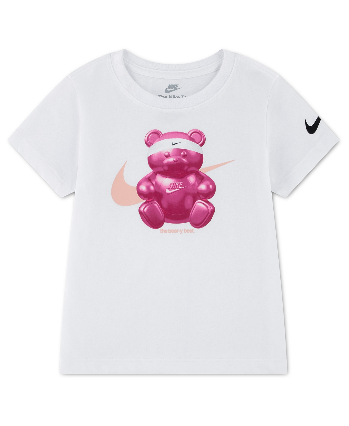 Click here for Nike Girls 4-6X Sportswear Gummy Bear T-Shirt - Wh... prices