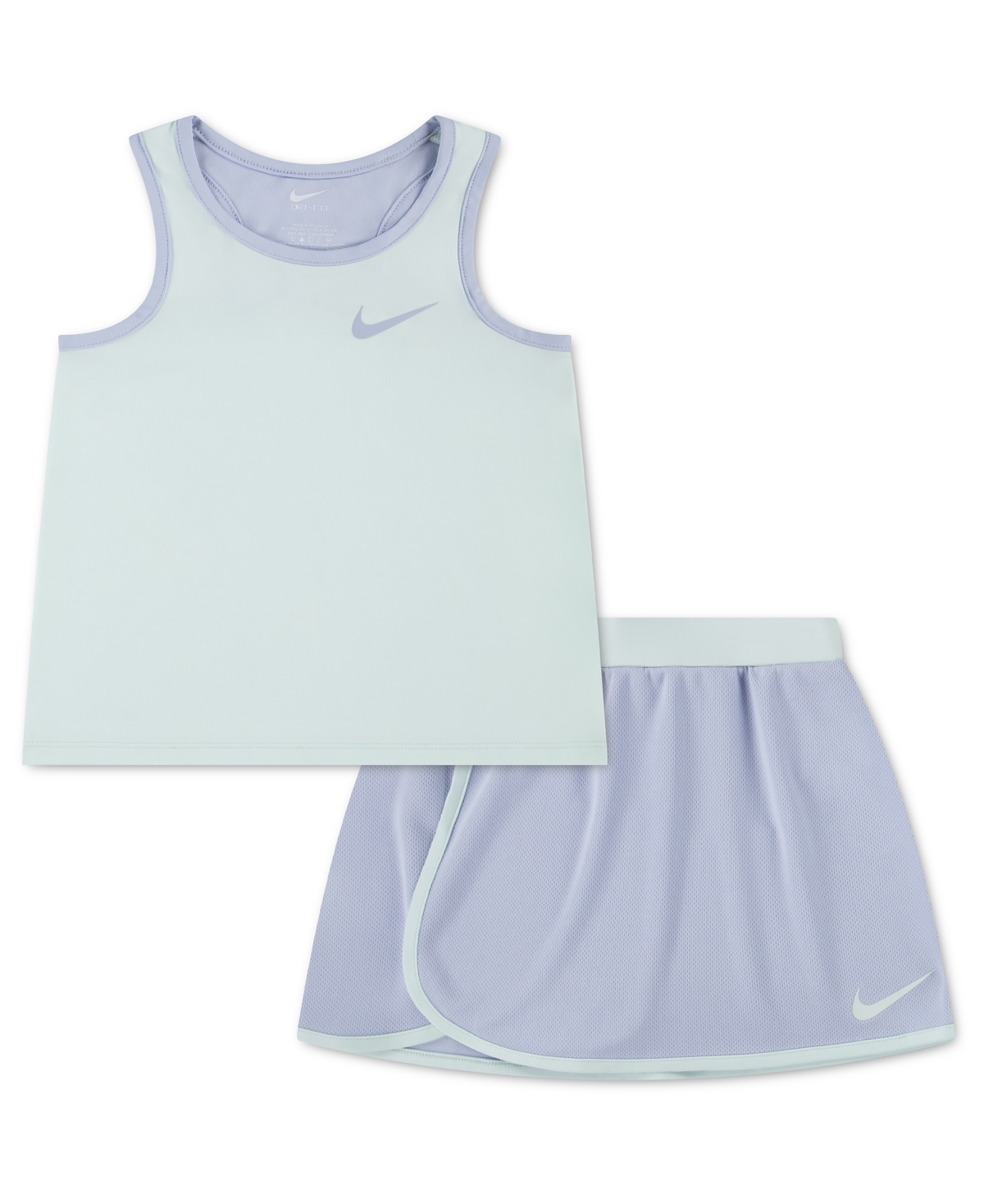 Click here for Nike Girls 4-6X Dri-fit Color-Blocked Tank Top and... prices