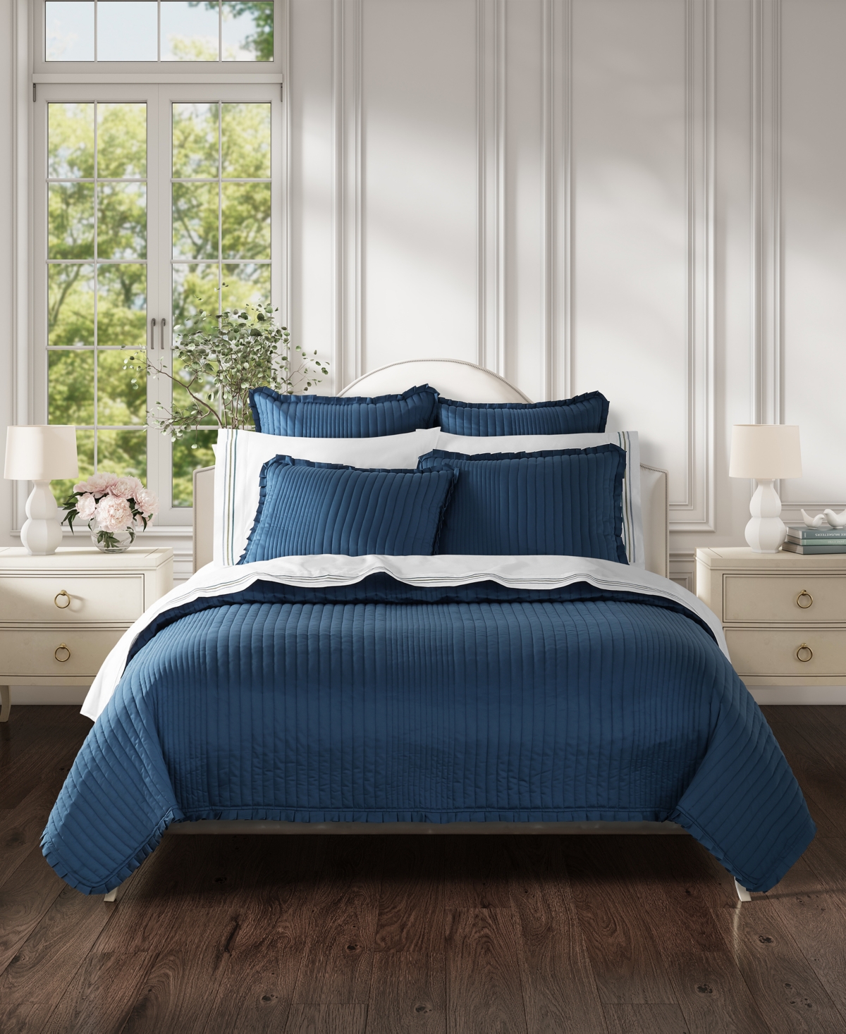 Click here for Piper & Wright Meadow Solid 3-Pc. Quilt Set  King/... prices