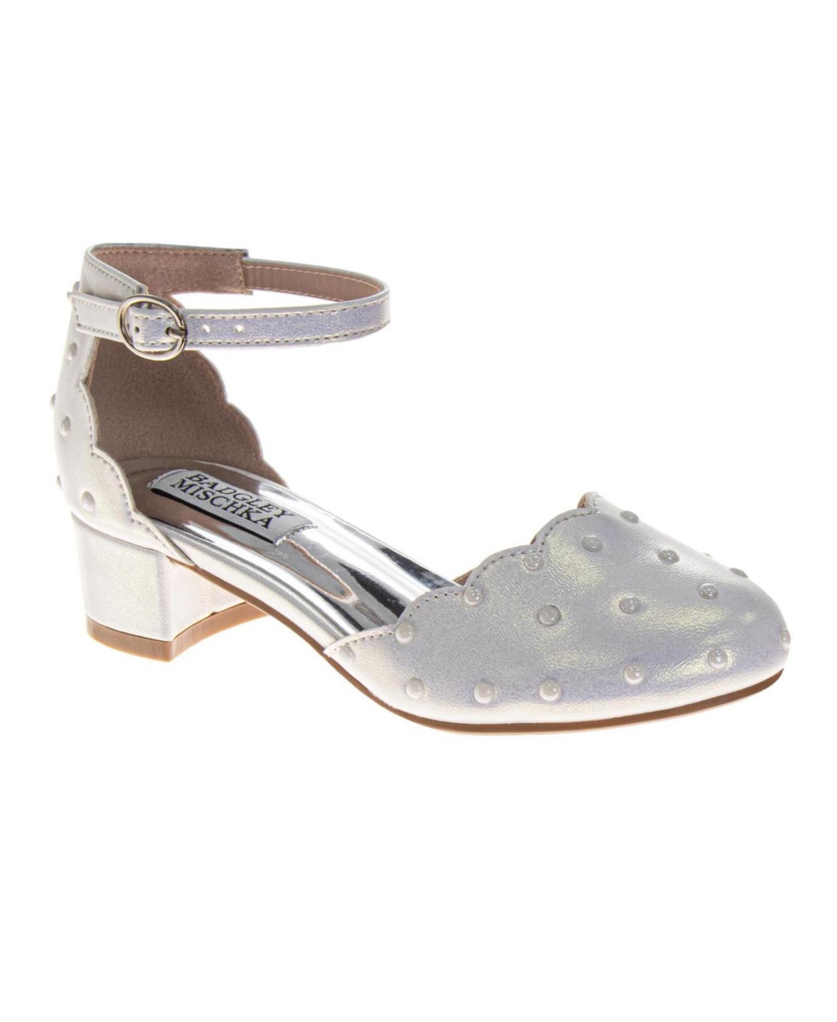 Click here for Badgley Mischka Little Girls Dress Sandals - White prices