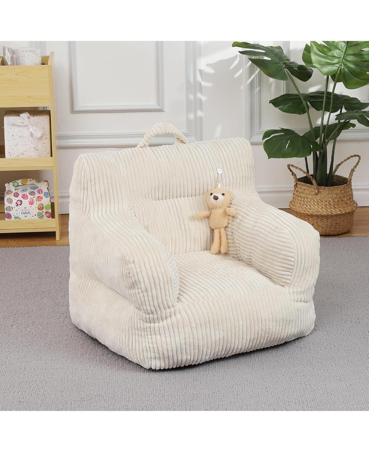 Click here for gaomon Kids Bean Bag Chair with Filling  Soft Sofa... prices