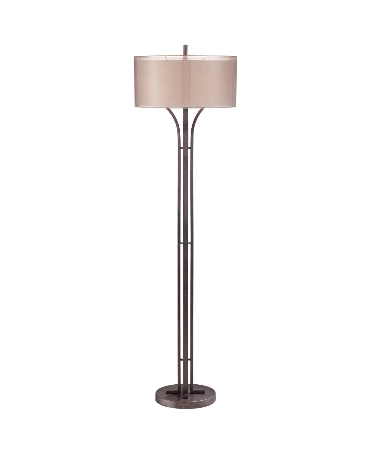 Click here for Franklin Iron Works Tristan Modern Floor Lamp 64&#... prices
