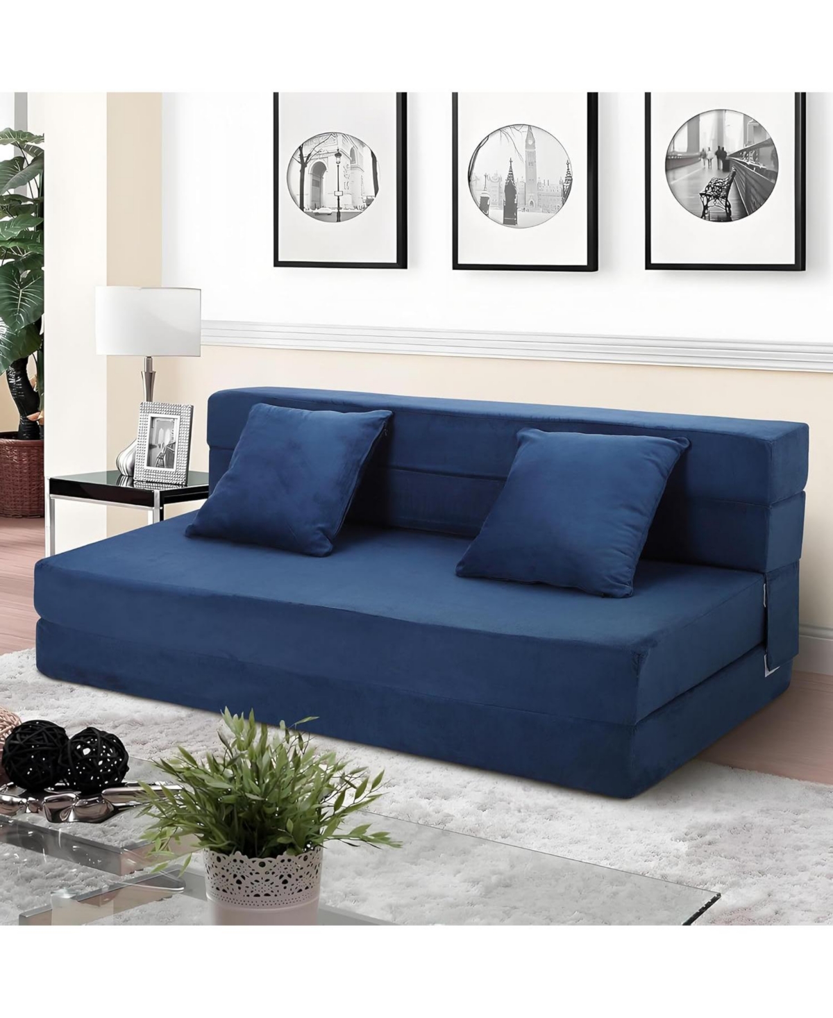Click here for gaomon Folding Futon Sofa Bed  Convertible Sleeper... prices