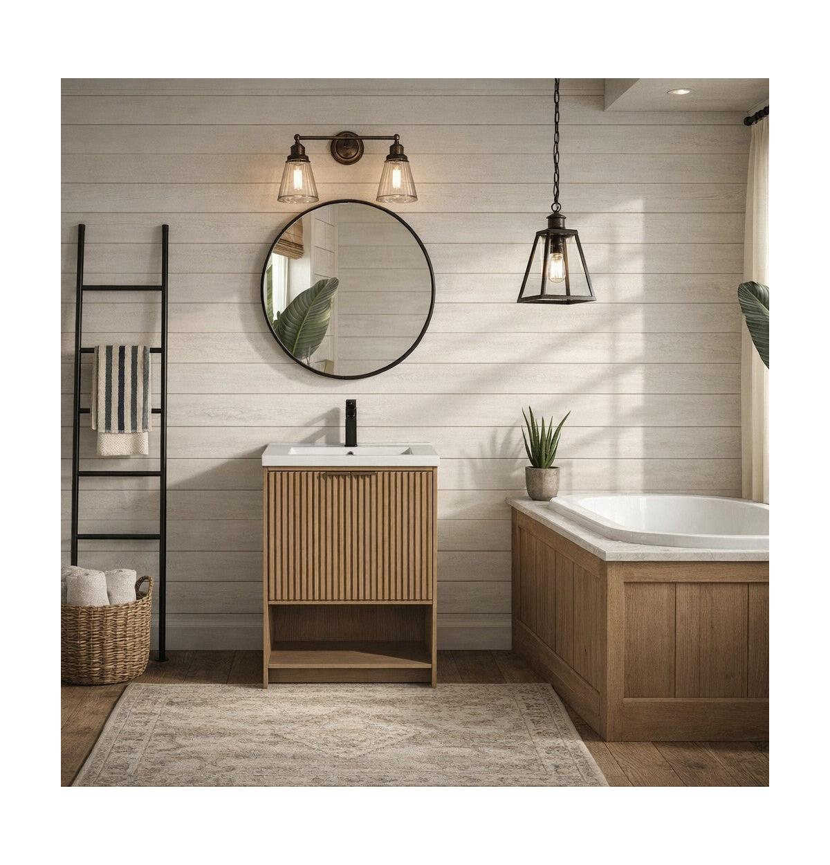Click here for Ari Bath Diego 24" Bathroom Vanity Oak - Oak prices