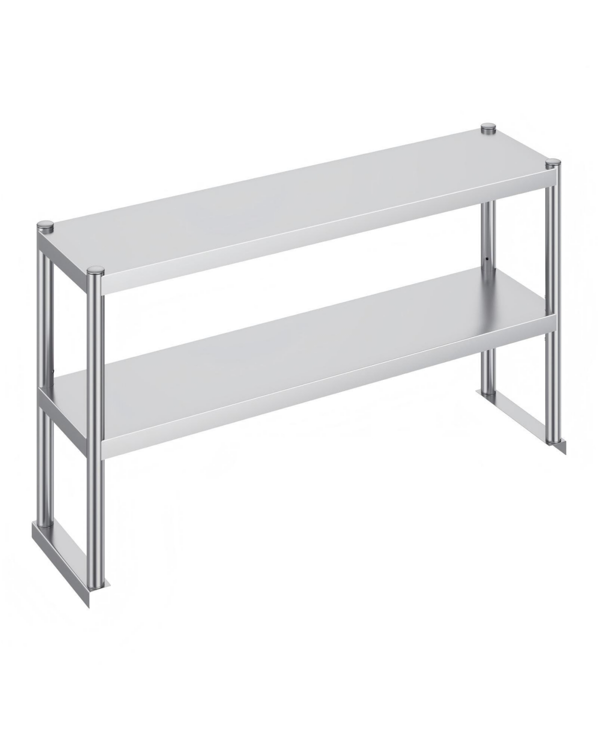 Click here for Gouun 12 x 48 in Double Overshelf Adjustable Stain... prices