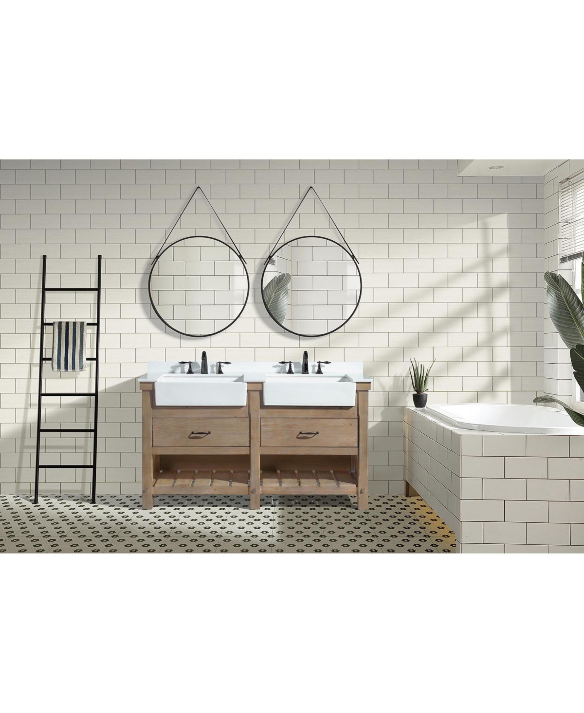 Click here for Ari Bath Marina 60" Bathroom Vanity Weathered... prices