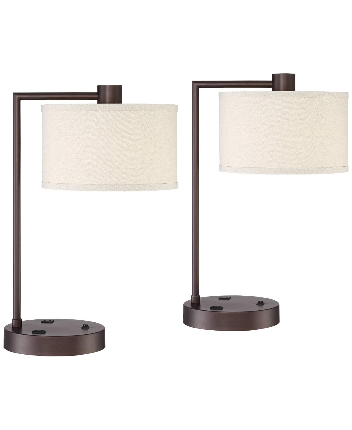 Click here for 360 Lighting Colby 21" High Modern Desk Lamps... prices