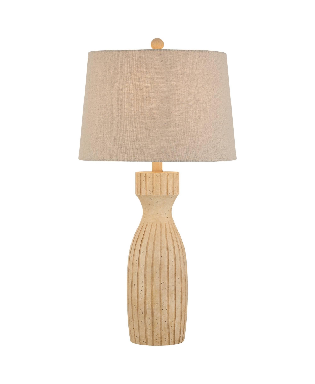 Click here for 360 Lighting Andros High Beige Almond Table Lamp -... prices